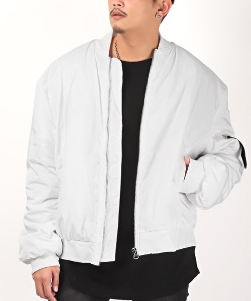 BIG中綿MA-1ジャケット（MA-1）｜LUXSTYLE（ラグスタイル）のファッション通販 - ZOZOTOWN