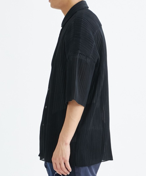 SHAREEF（シャリーフ）の「STUDIOUS別注 PLEATS S/S SHIRTS（シャツ/ブラウス）」 - WEAR