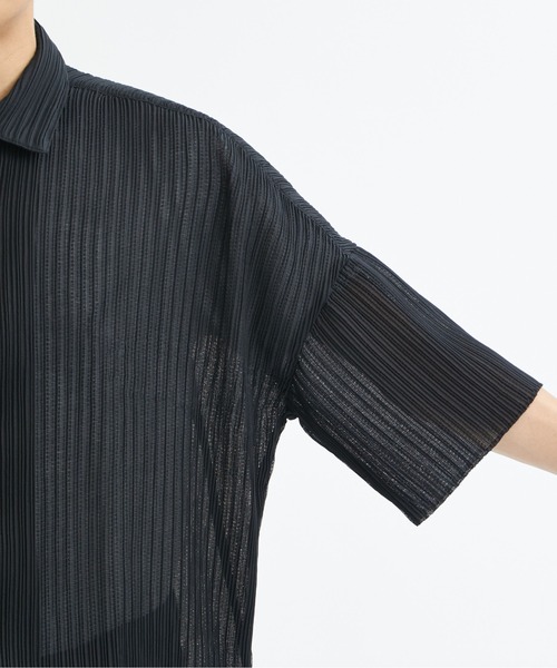 SHAREEF（シャリーフ）の「STUDIOUS別注 PLEATS S/S SHIRTS（シャツ/ブラウス）」 - WEAR