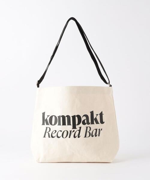 Kompakt Record Bar（コンパクトレコードバー）の「【別注】＜Kompakt Record bar＞ロゴ ショルダーバッグ ...