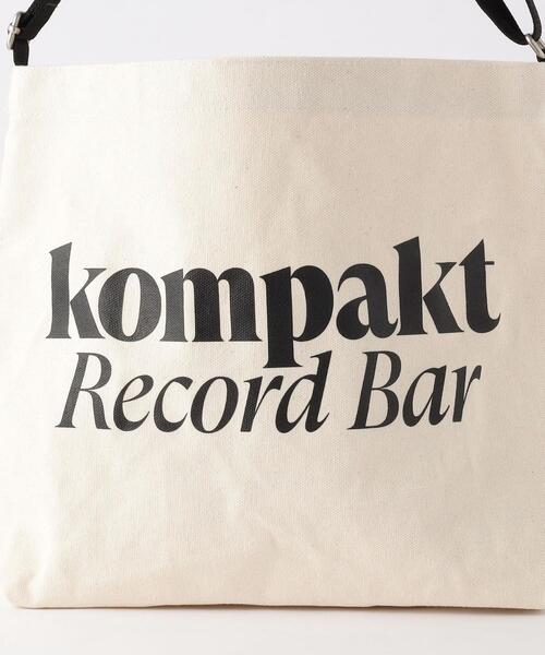 Kompakt Record Bar（コンパクトレコードバー）の「【別注】＜Kompakt Record bar＞ロゴ ショルダーバッグ ...