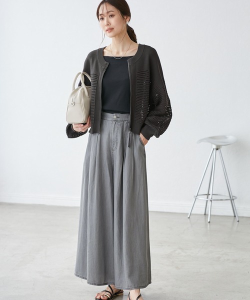 emur/エミュール】メッシュニットブルゾン（ブルゾン）｜ROPE' PICNIC