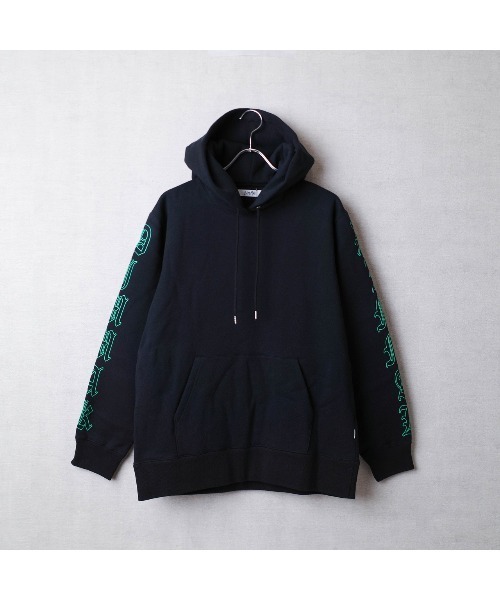 DIM MAK（ディムマック）の「【PH1】【DIM MAK】LOGO SLEEVE COTTON WOOL PARKA DIM-16FHD ...