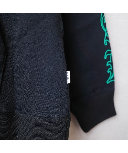 DIM MAK（ディムマック）の「【PH1】【DIM MAK】LOGO SLEEVE COTTON WOOL PARKA DIM-16FHD ...