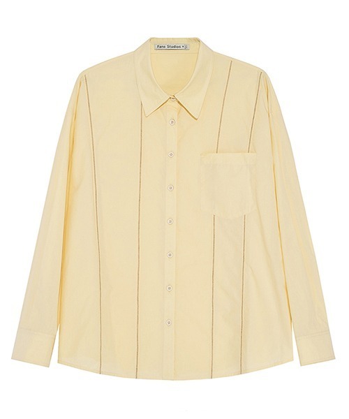 Fano Studios（ファノ ストゥディオズ）の「【Fano Studios】Color stitch striped shirt ...