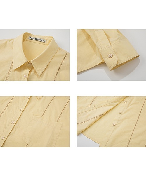 Fano Studios（ファノ ストゥディオズ）の「【Fano Studios】Color stitch striped shirt ...