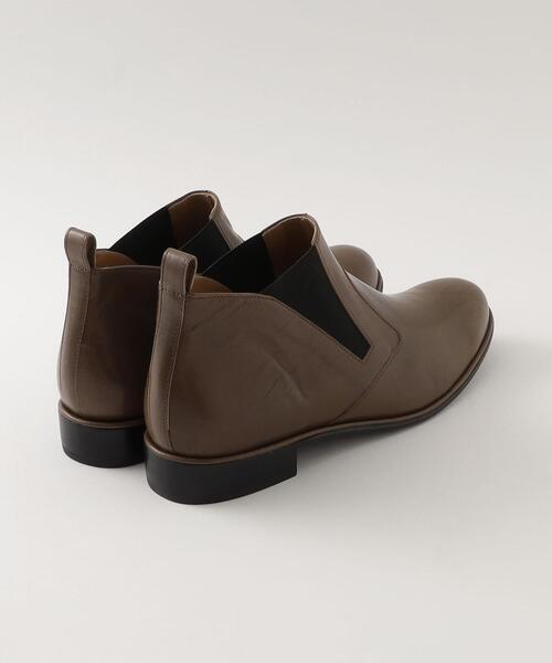Steven Alan（スティーブンアラン）の「＜Steven Alan＞LEATHER FLAT SIDE GOA SHOES/ショート ...