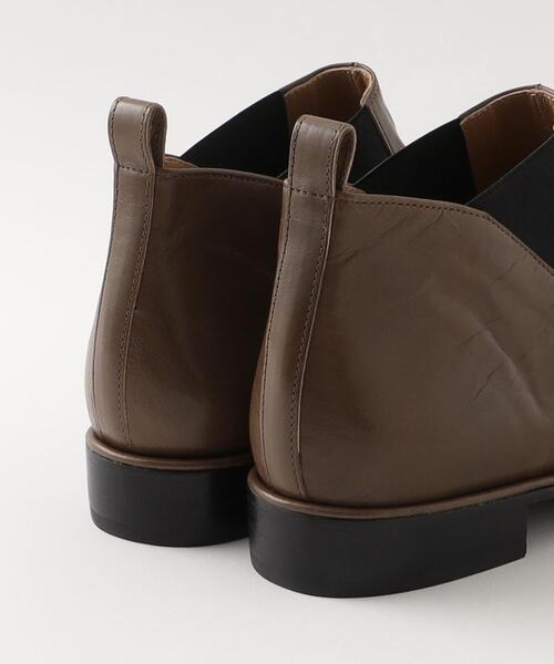 Steven Alan（スティーブンアラン）の「＜Steven Alan＞LEATHER FLAT SIDE GOA SHOES/ショート ...