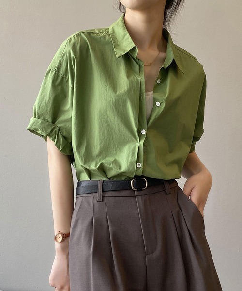 【セール/ブランド古着】半袖シャツ（シャツ/ブラウス）｜aimoha（アイモハ）のファッション通販 - ZOZOUSED