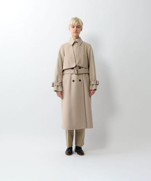 Steven Alan（スティーブンアラン）の「＜Steven Alan＞MELTON TRENCH COAT/コート（トレンチコート ...