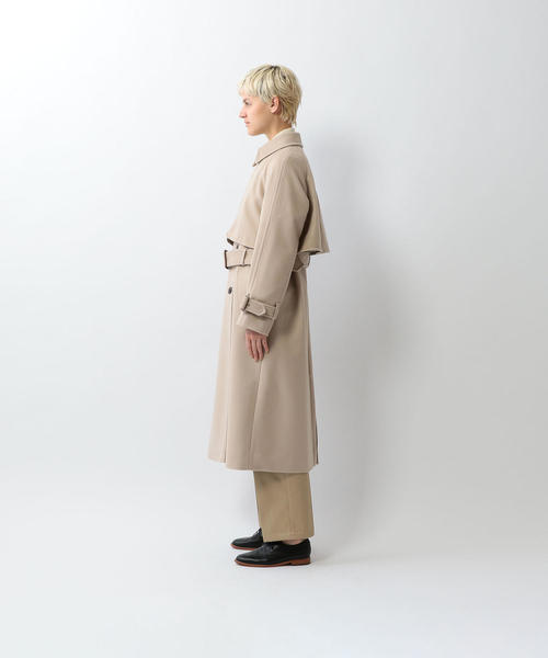 Steven Alan（スティーブンアラン）の「＜Steven Alan＞MELTON TRENCH COAT/コート（トレンチコート ...