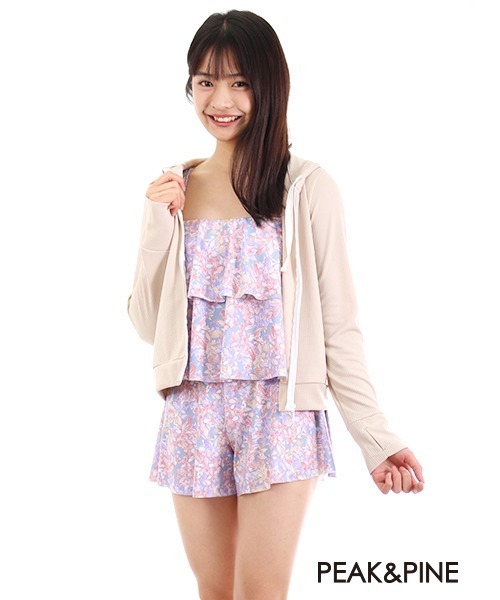 PEAK&PINE（ピークアンドパイン）の「花柄キャミソールビキニ 9Mサイズ｜PEAK&PINE（水着）」 - WEAR