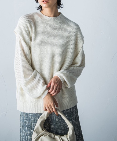 MAYSON GREY（メイソングレイ）の「ラクーンブレンドニットベスト（ニット/セーター）」 - WEAR