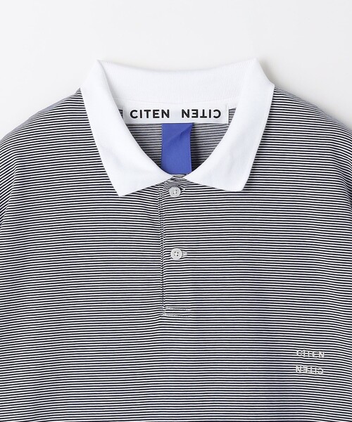 CITEN（シテン）の「＜CITEN＞ピンボーダー ポロシャツ（ポロシャツ）」 - WEAR