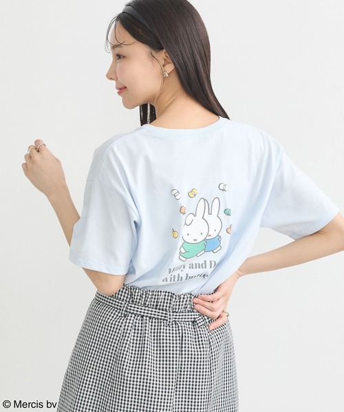earth music&ecology（アースミュージックアンドエコロジー）の「miffy/earth ミッフィーフレンズレギュラーT（Tシャツ/カットソー）」 - WEAR
