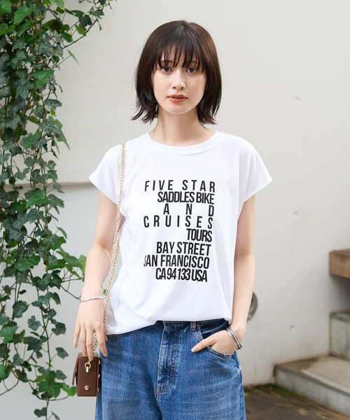 TICCA（ティッカ）の「【TICCA/ティッカ】FIVE STAR フレンチTシャツ（Tシャツ/カットソー）」 - WEAR