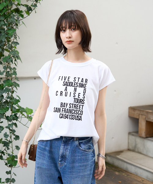 TICCA（ティッカ）の「【TICCA/ティッカ】FIVE STAR フレンチTシャツ（Tシャツ/カットソー）」 - WEAR