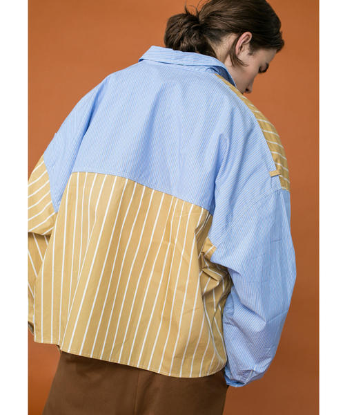 Jieda（ジエダ）の「＜JieDa × monkey time＞ PANEL SHORT SHIRT/ショートシャツ（シャツ/ブラウス ...