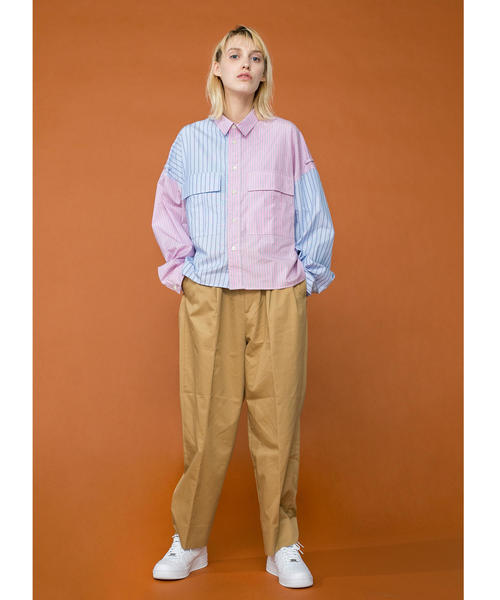 Jieda（ジエダ）の「＜JieDa × monkey time＞ PANEL SHORT SHIRT/ショートシャツ（シャツ/ブラウス ...
