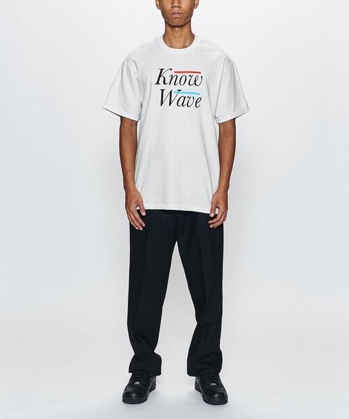 KNOW WAVE（ノウ ウェイブ）の「＜Know Wave＞ SERIF T/Tシャツ（Tシャツ/カットソー）」 - WEAR