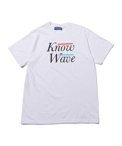 KNOW WAVE（ノウ ウェイブ）の「＜Know Wave＞ SERIF T/Tシャツ（Tシャツ/カットソー）」 - WEAR