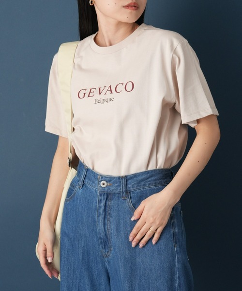 GEVACO（ゲバコ）の「【GEVACO / ゲバコ】ロゴプリントショートスリーブTEE（Tシャツ/カットソー）」 - WEAR