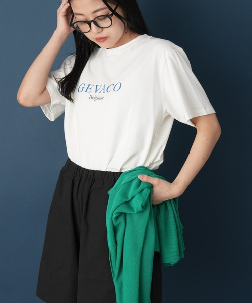GEVACO（ゲバコ）の「【GEVACO / ゲバコ】ロゴプリントショートスリーブTEE（Tシャツ/カットソー）」 - WEAR