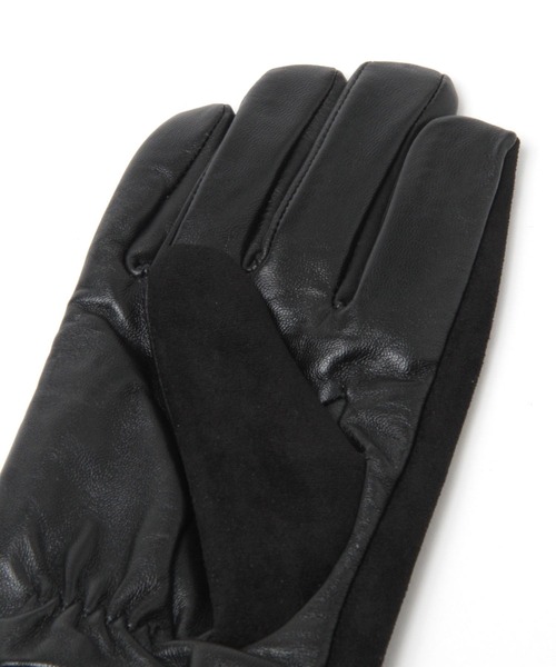 GLOBAL WORK（グローバルワーク）の「レザーコンビグローブ/123444（手袋）」 - WEAR