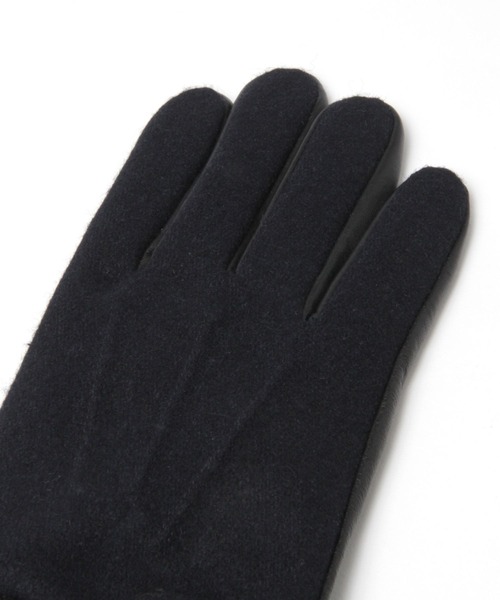 GLOBAL WORK（グローバルワーク）の「レザーコンビグローブ/123444（手袋）」 - WEAR