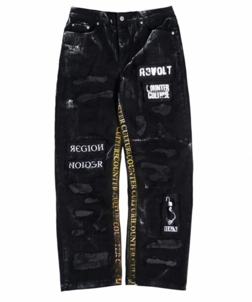 Resurrection（レザレクション ）の「韓国ブランド RESURRECTION13 リザラクション13 pain pants ダメージ ...