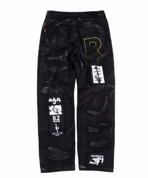 Resurrection（レザレクション ）の「韓国ブランド RESURRECTION13 リザラクション13 pain pants ダメージ ...