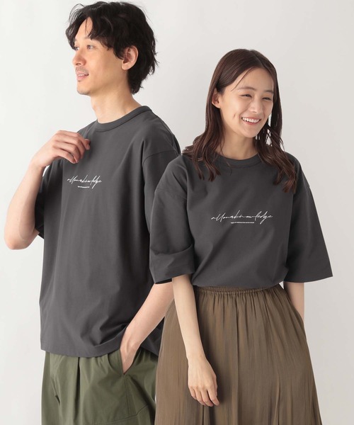 GLOBAL WORK（グローバルワーク）の「サラサラ快適DRY プリントTEE/半袖/986799（Tシャツ/カットソー）」 - WEAR