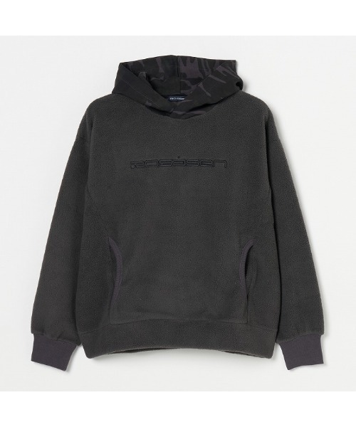 セール】【Rosasen/GOLF】起毛ジャージ 迷彩切替フーディー（パーカー