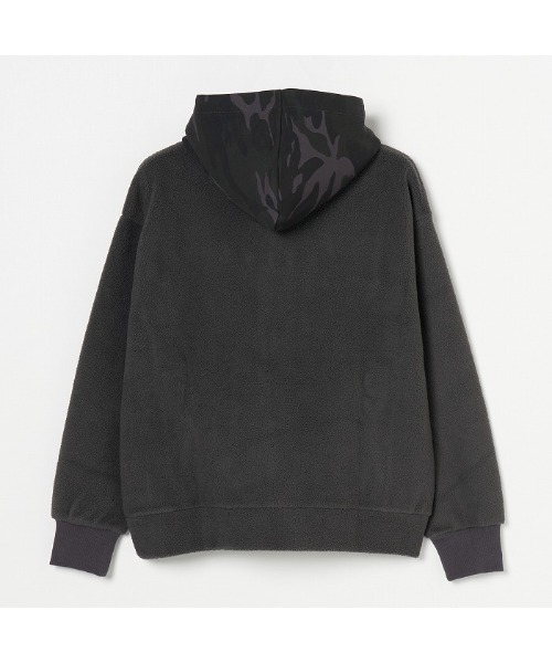 セール】【Rosasen/GOLF】起毛ジャージ 迷彩切替フーディー（パーカー