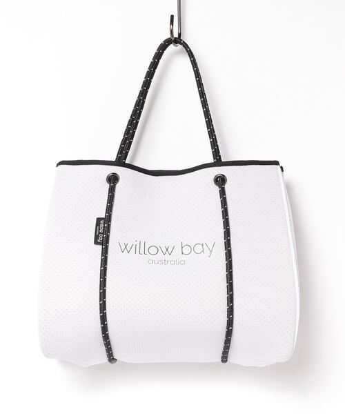 Willow Bay（ウィローベイ）の「【WILLOW BAY】WILLOW BAY DAYDREAMER LOGO（トートバッグ）」 - WEAR