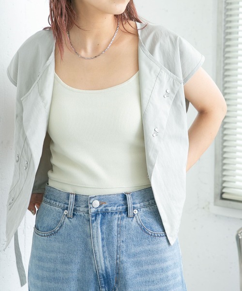 KBF（ケイビーエフ）の「ヘムカーブブラトップ（キャミソール）」 - WEAR