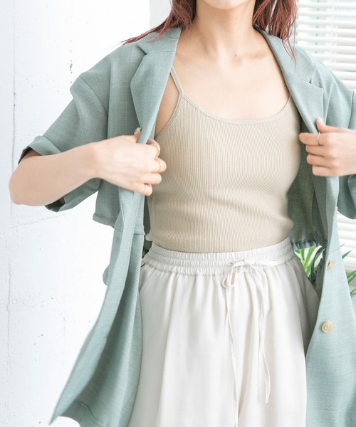 KBF（ケイビーエフ）の「ヘムカーブブラトップ（キャミソール）」 - WEAR