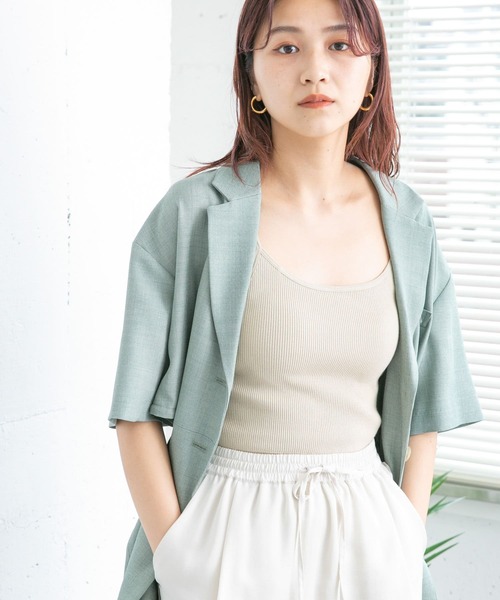 KBF（ケイビーエフ）の「ヘムカーブブラトップ（キャミソール）」 - WEAR