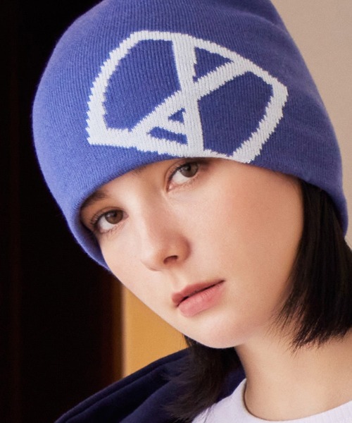 VARZAR（バザール）の「VARZAR(バザール)/VA Square Jacquard Beanie/Y2K スクエア ロゴ ジャガード ...