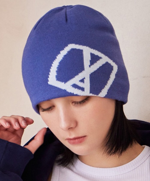 VARZAR（バザール）の「VARZAR(バザール)/VA Square Jacquard Beanie/Y2K スクエア ロゴ ジャガード ...