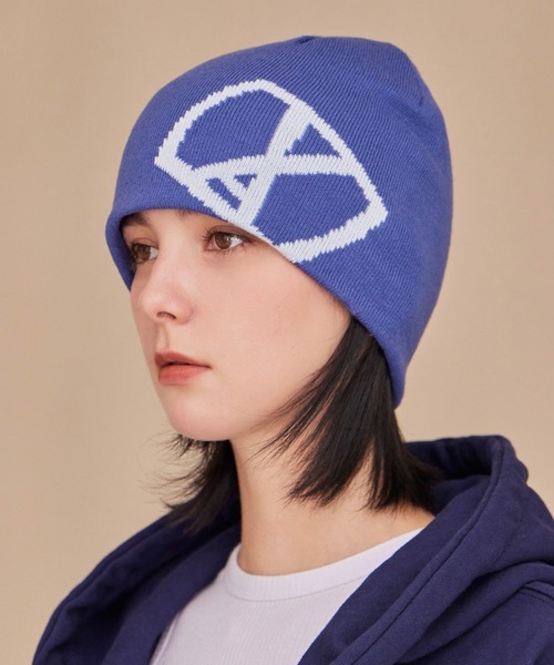 VARZAR（バザール）の「VARZAR(バザール)/VA Square Jacquard Beanie/Y2K スクエア ロゴ ジャガード ...