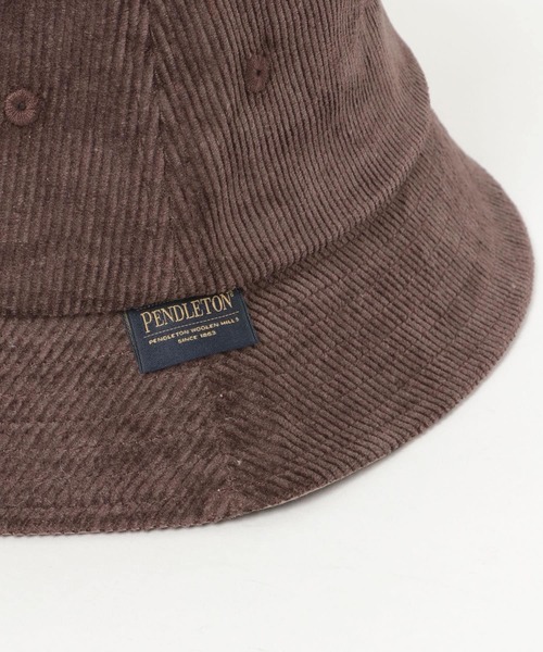 PENDLETON（ペンドルトン）の「PENDLETON CORDUROY BUCKET HAT（ハット）」 - WEAR