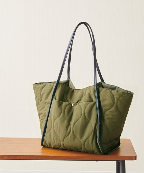 kalie.（カリエ）の「大容量ウェーブキルトトート（トートバッグ）」 - WEAR