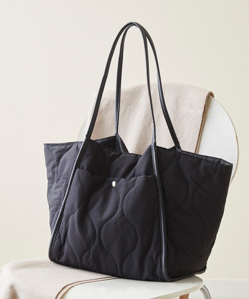 kalie.（カリエ）の「大容量ウェーブキルトトート（トートバッグ）」 - WEAR