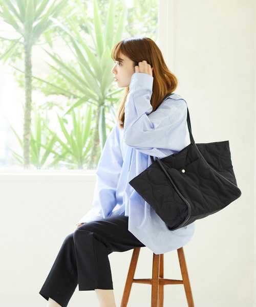 kalie.（カリエ）の「大容量ウェーブキルトトート（トートバッグ）」 - WEAR