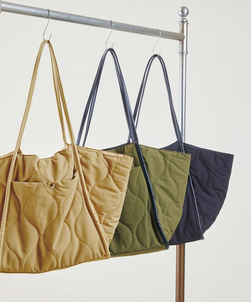 kalie.（カリエ）の「大容量ウェーブキルトトート（トートバッグ）」 - WEAR