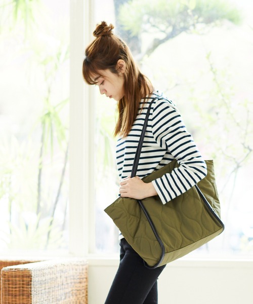 kalie.（カリエ）の「大容量ウェーブキルトトート（トートバッグ）」 - WEAR