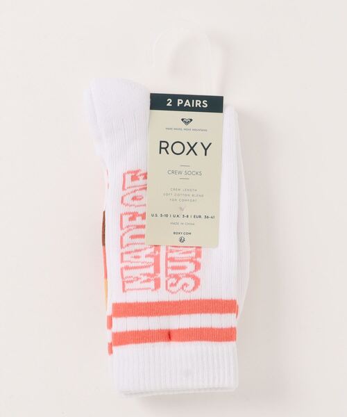 2PK RX CREW SOCKS A/ロキシーソックス（ソックス/靴下）｜ROXY（ロキシー）のファッション通販 - ZOZOTOWN