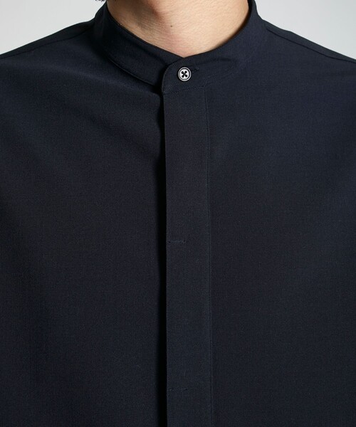 city（シティ）の「BAND COLLAR FLY FRONT SHIRTS/バンドカラーシャツ（シャツ/ブラウス）」 - WEAR