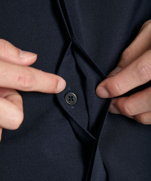 CITY（シティ）の「BAND COLLAR FLY FRONT SHIRTS（シャツ/ブラウス）」 - WEAR